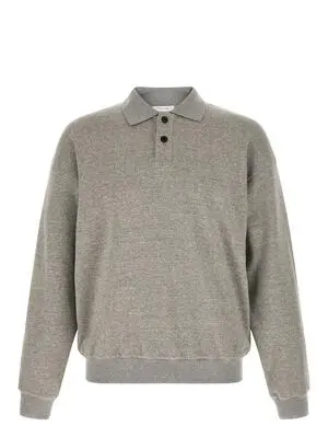 THE ROW Ry Top' Polo Shirt - Gray