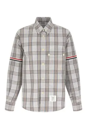 Thom Browne Oversized Rwb' Shirt - Multi