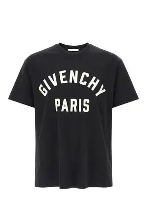 Givenchy ' Paris' T-shirt White/black