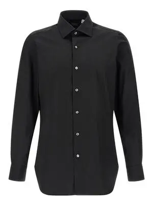 FINAMORE 1925 Napoli' Shirt - Black