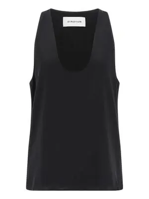 ARMARIUM Bianca Silk Top - Black