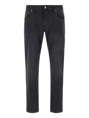 Dolce & Gabbana Stretch Denim Jeans - Black