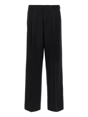 CELLAR DOOR Jona P Stretch Wool Pants - Black