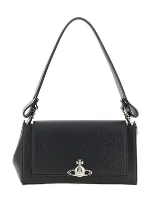 VIVIENNE WESTWOOD VIVIENNE WESTWOOD Hazel Medium Shoulder Bag Black