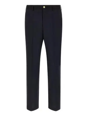 Marni Tropical Wool Trousers - Blue