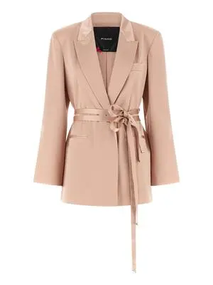 Pinko Rapa Satin Blazer - Pink