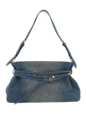 Pinko PINKO Belt Shoulder Bag Blue