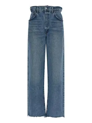 AGOLDE Lyonne Straight-leg Jeans - Blue
