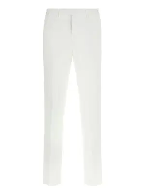 PT TORINO Master Tailored Trousers - White