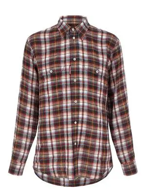 Dsquared2 Canadian Vintage' Shirt - Red