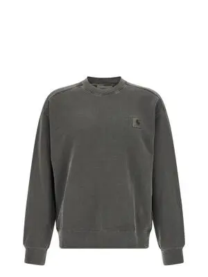 Carhartt Work In Progress Nelson Cotton Sweatshirt - Black