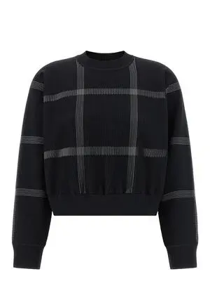 Issey Miyake Crossing Knit Sweater - Black