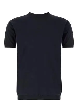 RIVIERA PROJECT Linen Cotton Sweater - Blue