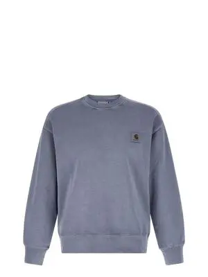 Carhartt Work In Progress Nelson Cotton Sweatshirt - Blue