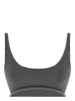 ENTIRE STUDIOS ENTIRE STUDIOS Raw Knit Top Gray
