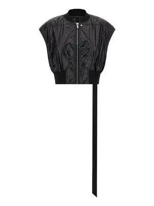 Rick Owens Tatlin Bomber Vest - Black