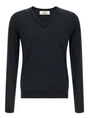 RIVIERA PROJECT Cotton And Silk Sweater - Blue