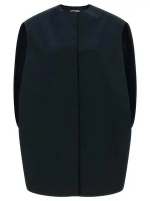 Jacquemus JACQUEMUS La Robe Berlingot Cotton Poplin Mini Dress Blue