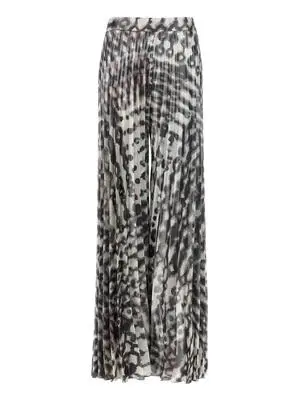 GIANLUCA CAPANNOLO GIANLUCA CAPANNOLO Antonia Satin Intarsia Pants