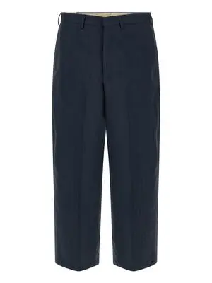 PT TORINO Dandy Virgin Wool Trousers - Blue