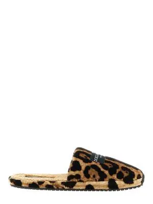 Dolce & Gabbana Dg Hotel Terry Slippers - Brown
