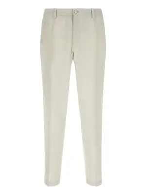 DOLCE & GABBANA DOLCE & GABBANA Virgin Wool Poplin Trousers