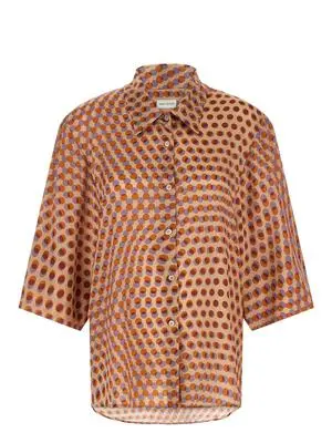 DRIES VAN NOTEN DRIES VAN NOTEN Clea Silk Twill Shirt