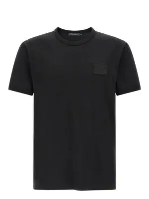 Dolce & Gabbana Dg' Patch T-shirt - Black