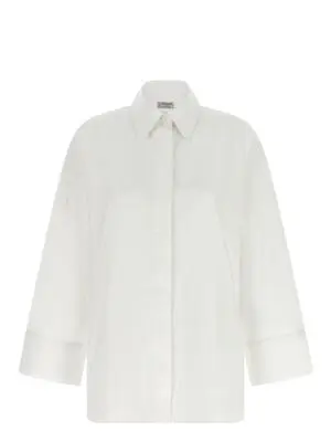 Alberto Biani Cotton Shirt - White