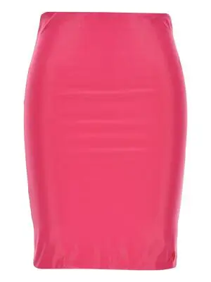 Attico Lycra Mini Skirt Fuchsia