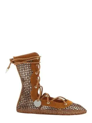 KIKO KOSTADINOV Reticella Ankle Boots - Brown