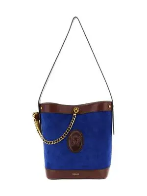 Versace VERSACE Pivot Bucket Bag Blue
