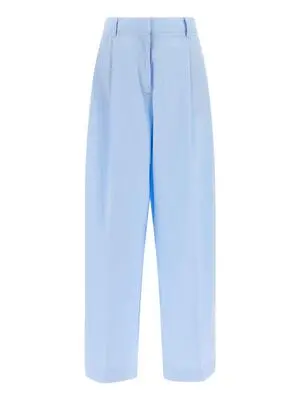 FABIANA FILIPPI FABIANA FILIPPI Filo Diamante Cotton Poplin Trousers