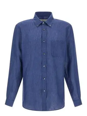 RIVIERA PROJECT Linen Shirt - Blue