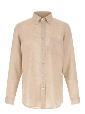 RIVIERA PROJECT Linen Shirt - Beige