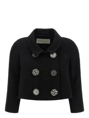 Dries Van Noten Vipa Bolero Blazer - Black
