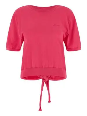 GANNI GANNI Bare Back Sweater Fuchsia