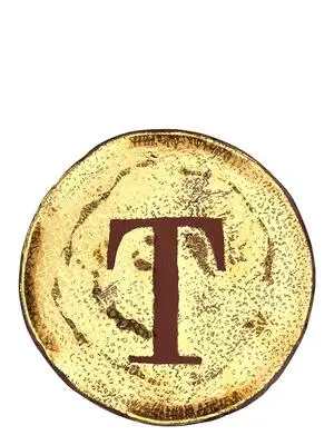 VETROFUSO T Valet Tray - Gold