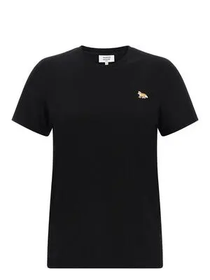 Maison Kitsuné Baby Fox Cotton T-shirt - Black