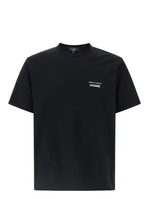 COMME DES GARҪONS HOMME Logo Print T-shirt - Black