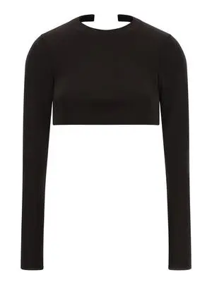 TOM FORD Impossible' Crop Top - Brown