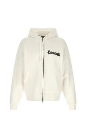 Balenciaga Salon De Couture Hoodie - White
