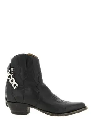 Comme Des Garçons X Mexicana Ankle Boots - Black