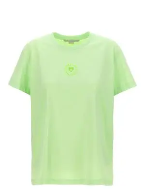 Stella McCartney Iconic Mini Heart T-shirt - Green