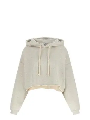 GOLDEN GOOSE Crystal Hoodie - Gray