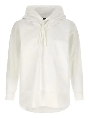 COMME DES GARÇONS COMME DES GARÇONS HOMME PLUS Double Layer Cotton Poplin Blouse