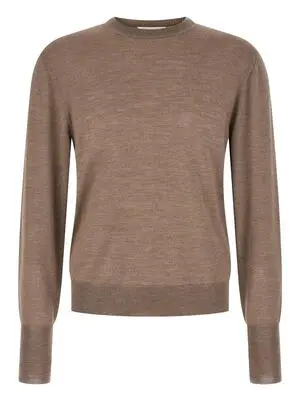 MA'RY'YA Crew-neck Sweater - Gray