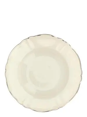 BITOSSI Parisienne Soup Plate - White