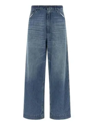 MAISON MARGIELA MAISON MARGIELA Four Stitches Stone Washed Japanese Denim Jeans