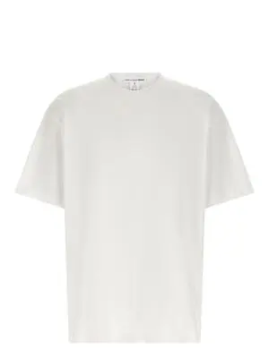 Comme Des Garçons Logo Print T-shirt - White